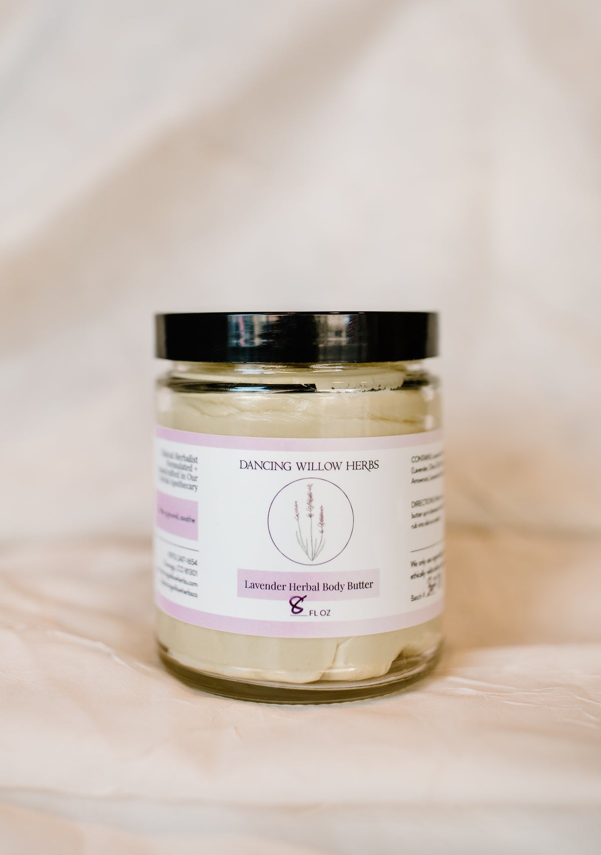 Lavender Herbal Body Butter – Dancing Willow Herbs
