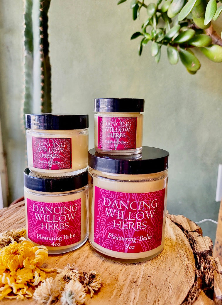Pleasuring Balm – Dancing Willow Herbs